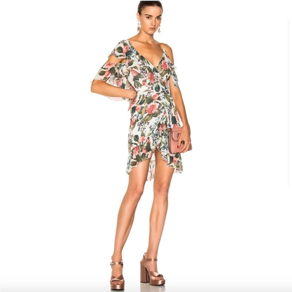 NICHOLAS | Dresses | Nicholas Floral Wrap Mini Dress | Poshmark